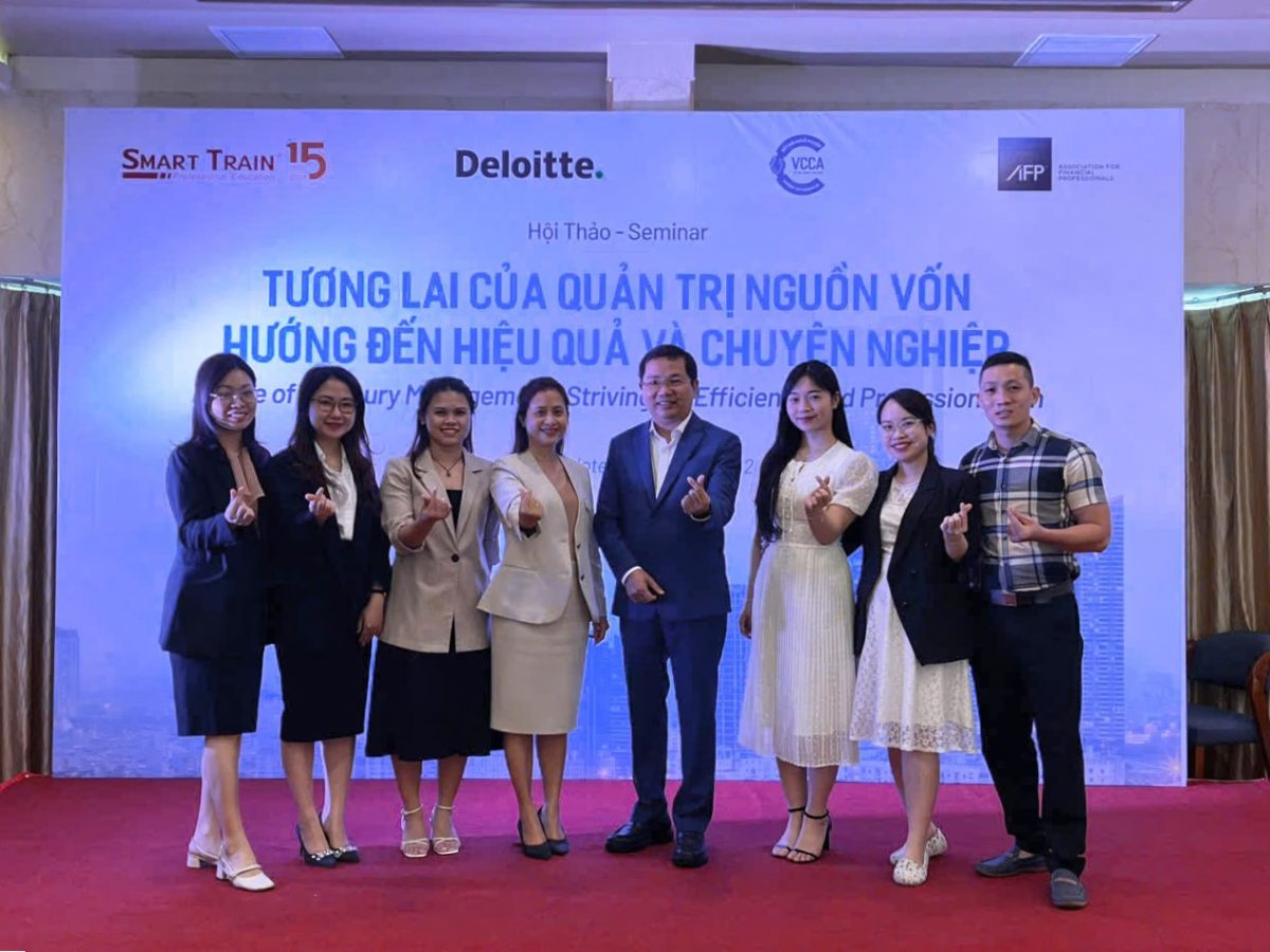 Smart Train cùng Hiệp hội AFP, Deloitte và VCCA đồng tổ chức thành công ...